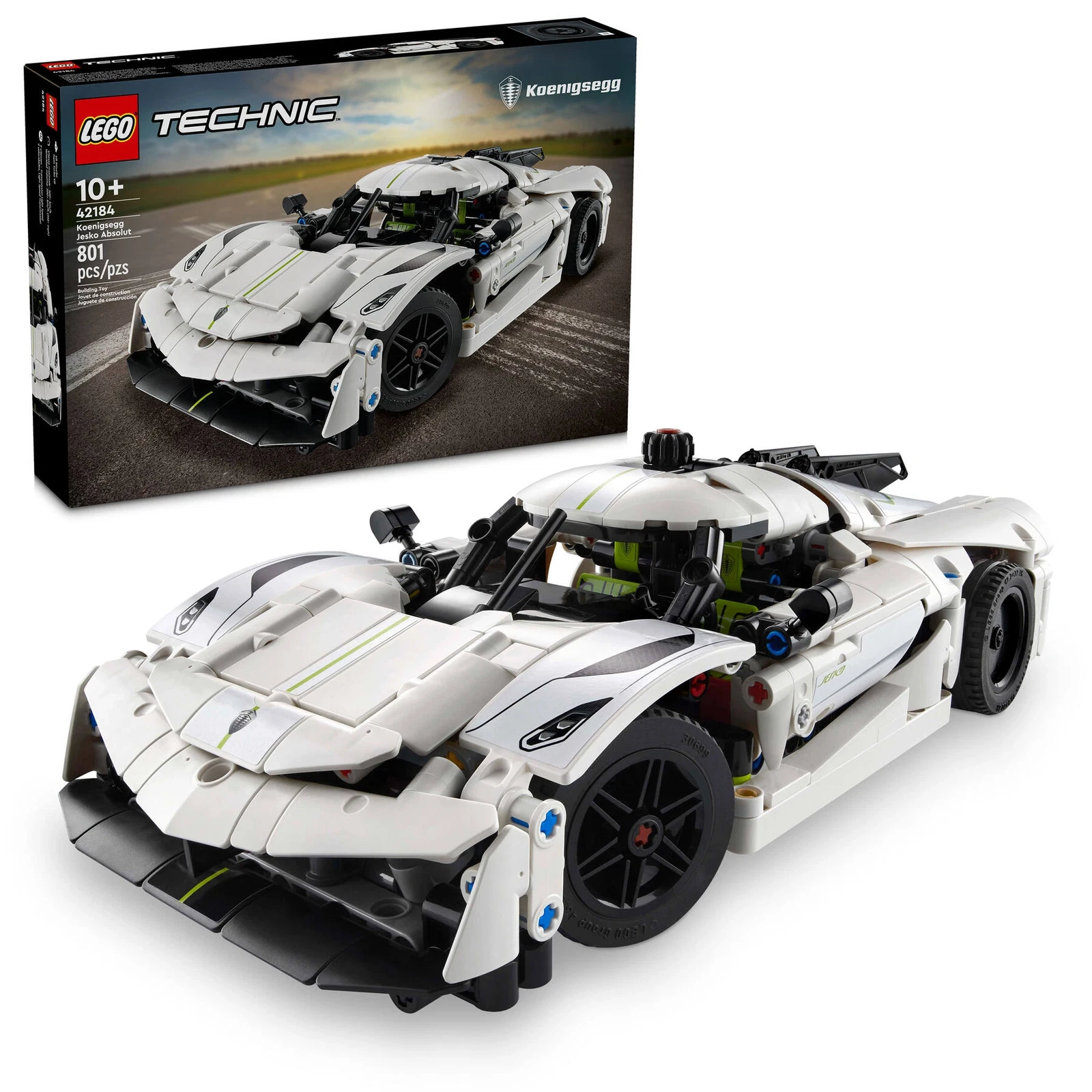 LEGO® Koenigsegg Jesko Absolut White Hypercar 42184 | 🇺🇸 Price Comparison