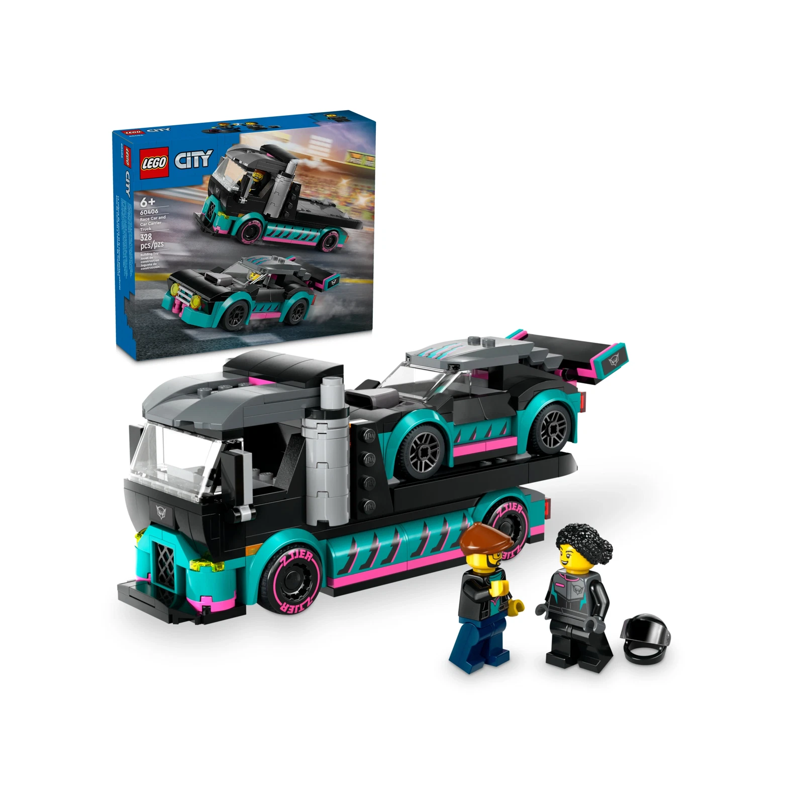 LEGO® Race Car and Car Carrier Truck 60406 | 🇺🇸 Price Comparison